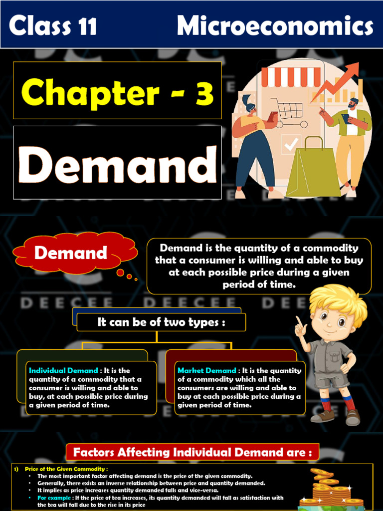 Class 11 Economics Chapter 3 Detail Explanation | PDF | Finance & Money ...