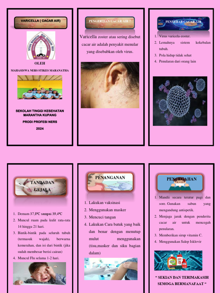 Leflet Cacar Air Fix | PDF