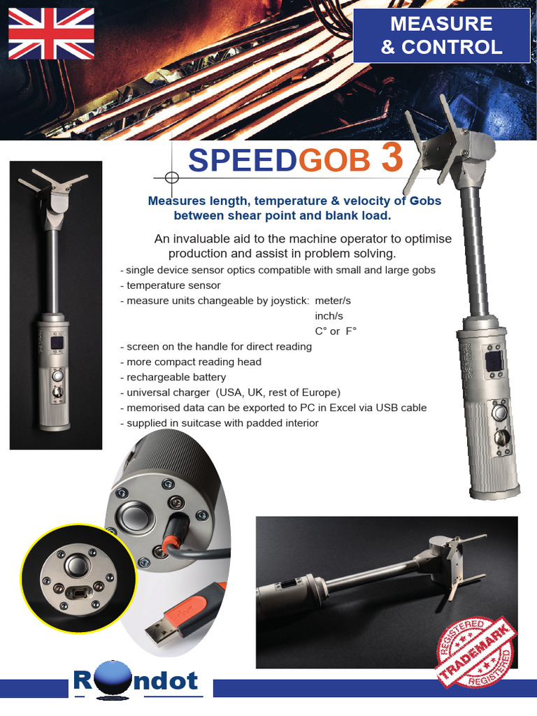SpeedGob 3: Gob Measurement Device | PDF