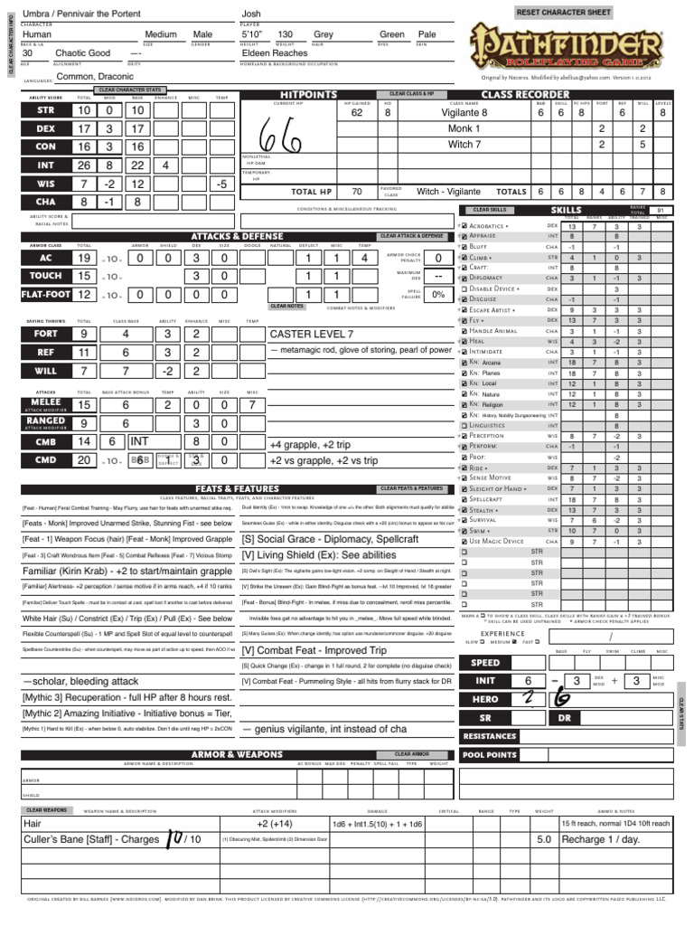 Umbra Pathfinder | PDF