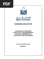 Qp-Qal-Std-004 QP Standard For Quality Requirements On QP Projects ...