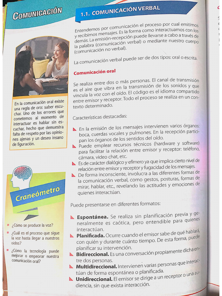 Comunicación Verbal y No Verbal | PDF