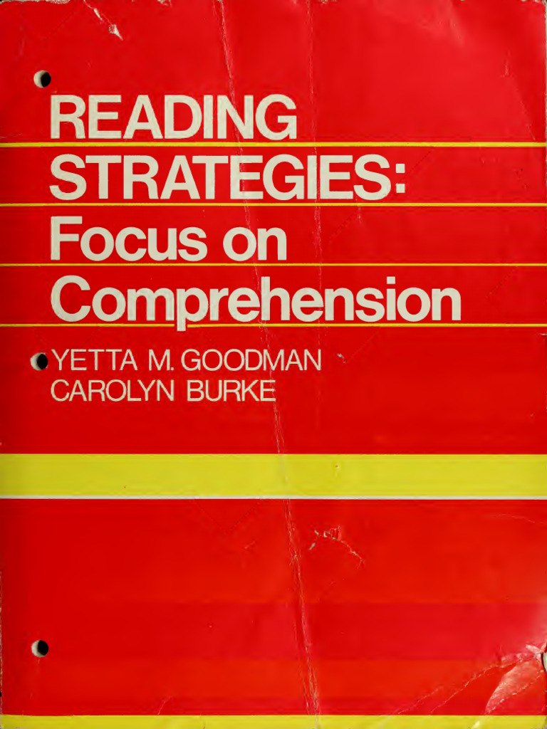 Reading Strategies Focus On Comprehension - Nodrm | PDF | Reading ...