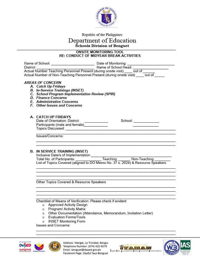 ME Tools For Mid Year Break | PDF