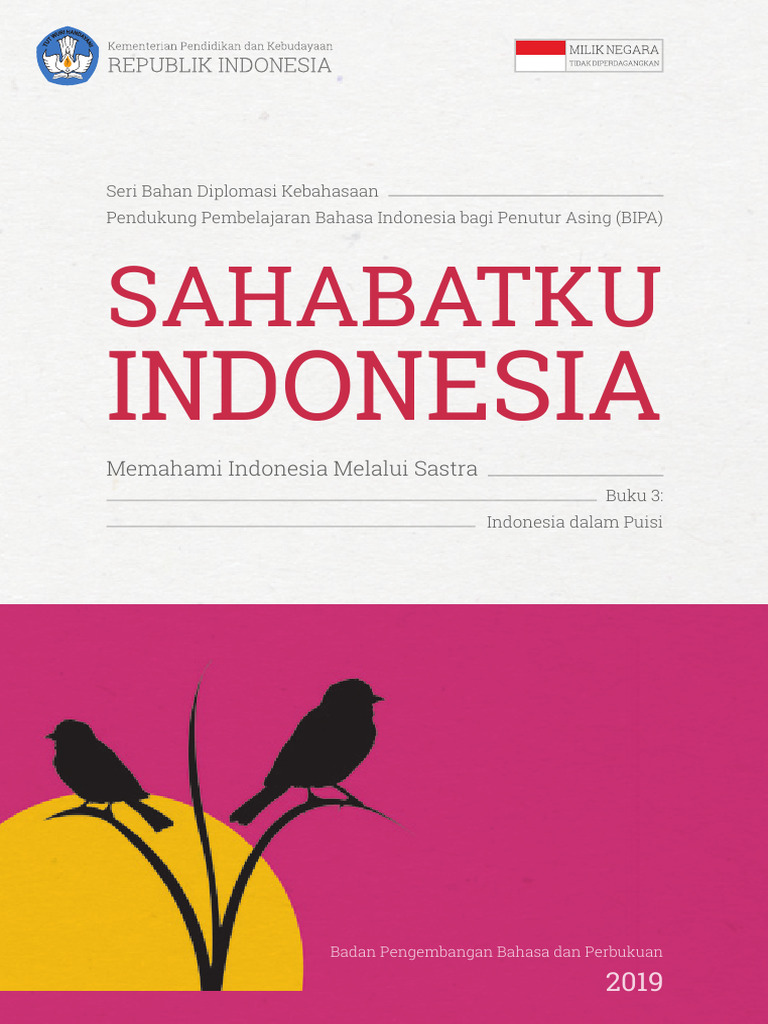 BIPA Sastra Buku 3 04112019 | PDF