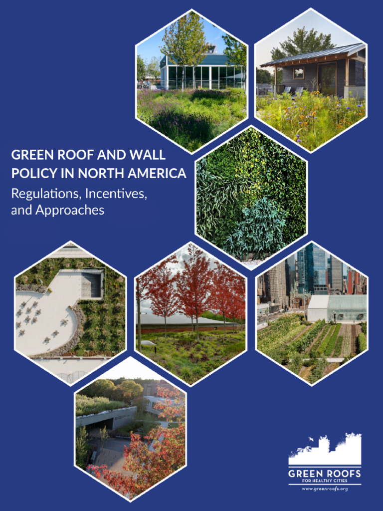 Green Roof and Wall Policy Guide 2023 | PDF | Green Infrastructure | Climate Change Mitigation