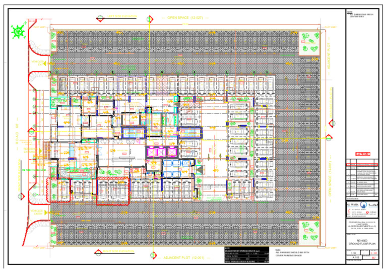 A102-R7 Ground Floor Plan-A102-r7 Revised Ground Floor Plan | PDF ...