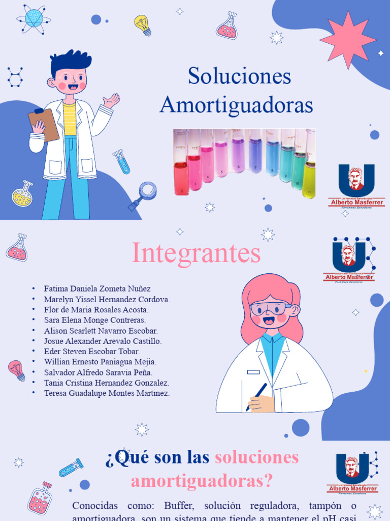 Soluciones Amortiguadoras | Descargar gratis PDF | Solución tampón | Constante de disociación ácida