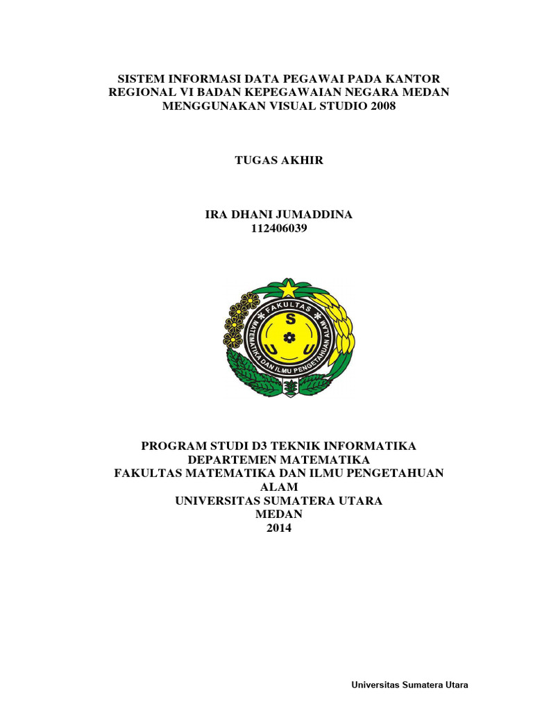(123dok - Com) Sistem Informasi Data Pegawai Pada Kantor Regional Vi ...