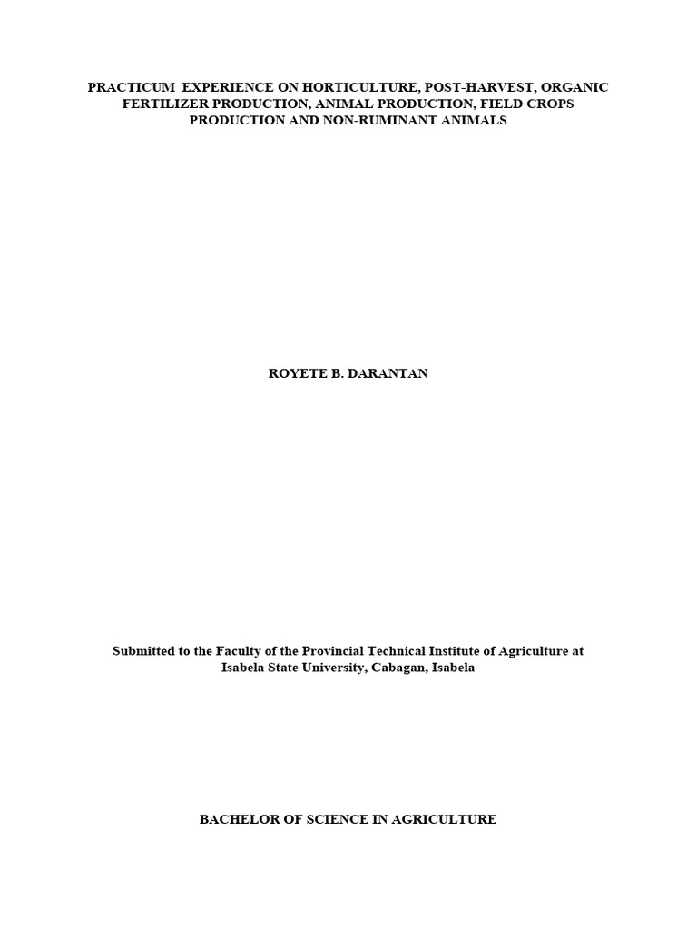 Final Narrative Report | PDF