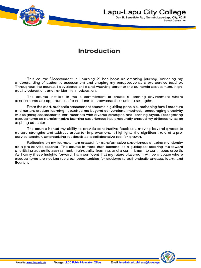 Introduction | PDF | Educational Assessment | Creativity