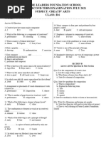 2024 Bece Creative Arts and Design Sample Questions From Waec | PDF