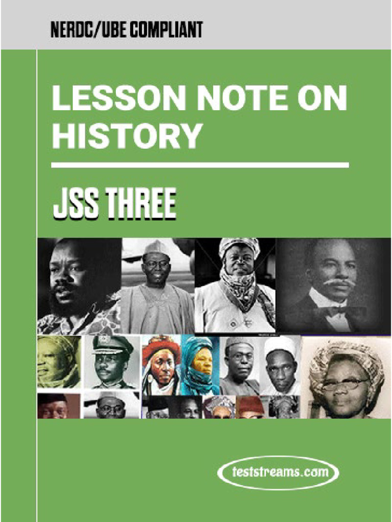 Second Term JSS3 History Lesson Note | PDF | Nigeria