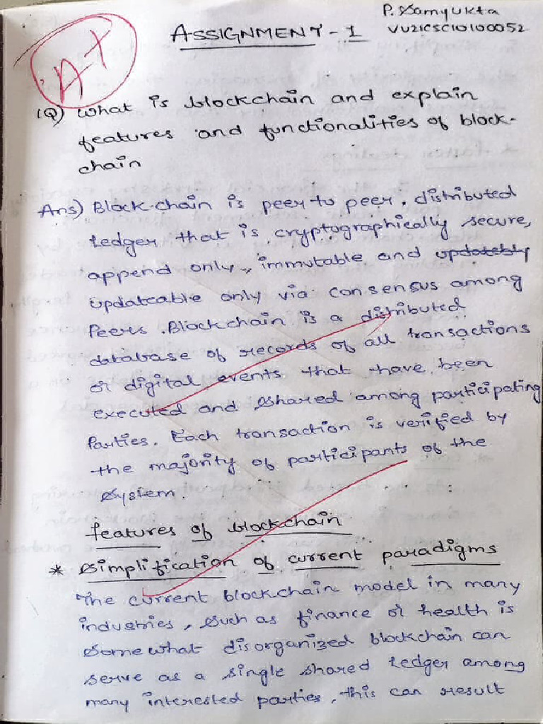 Block Chain Assignment 1 | PDF