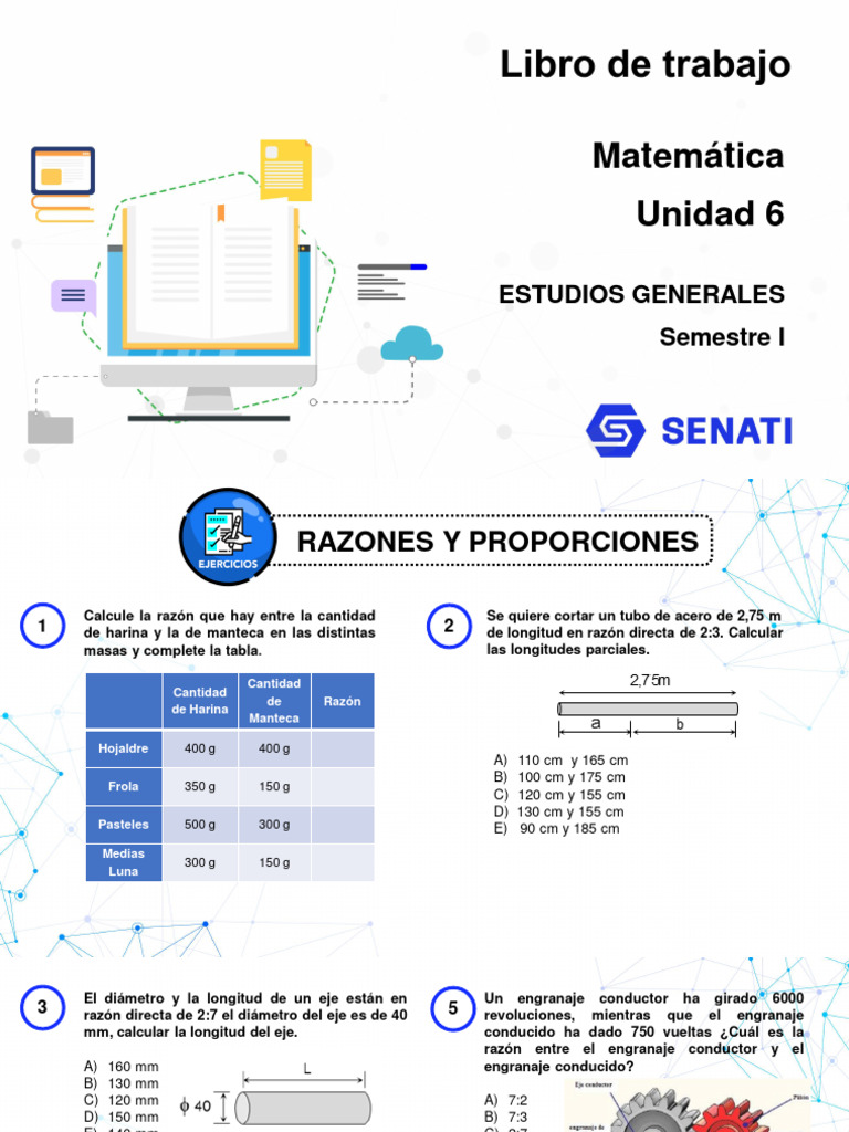 UNIDAD 6 Razones y Proporciones | PDF | Litro