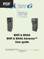 MEI BNR/BNA6 User Guide | PDF