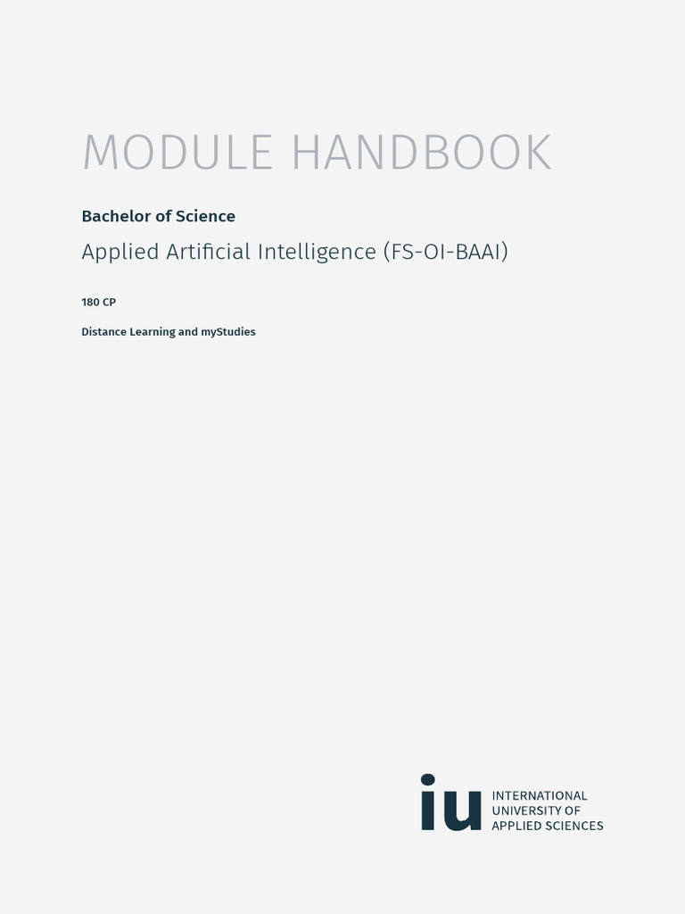 Ba Applied-Artificial-Intelligence Fs-Oi-Baai en Puamqm | PDF | Python (Programming Language ...