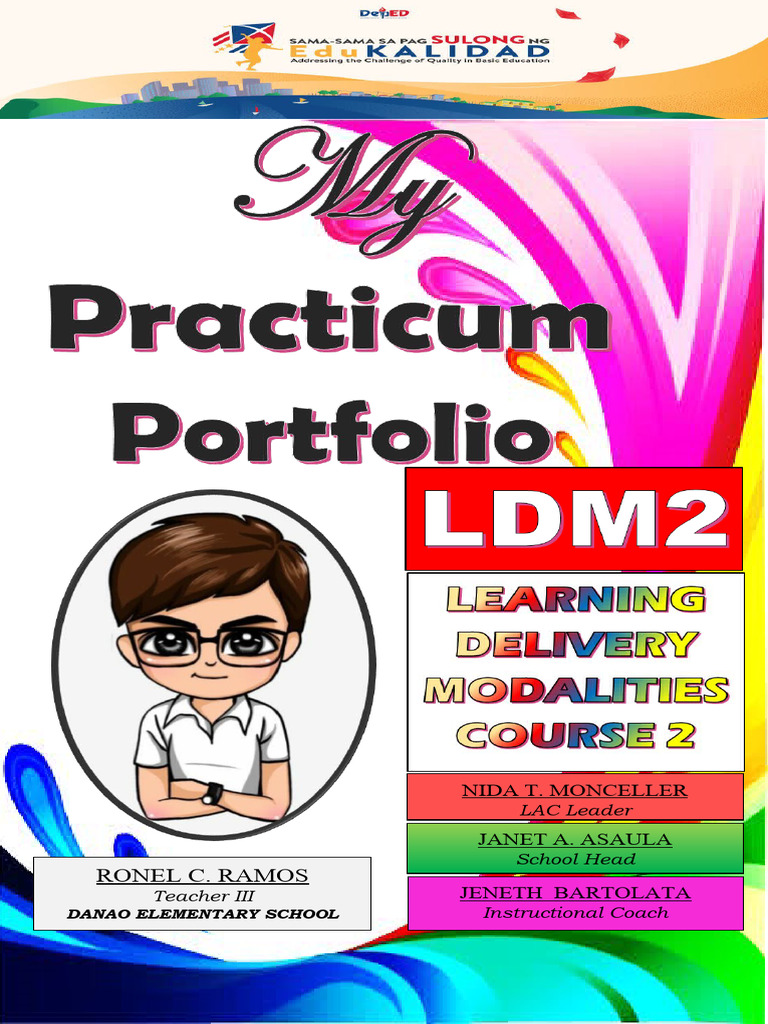 Ronel C. Ramos - LDM2 Practicum Portfolio | PDF | Learning | Lesson Plan
