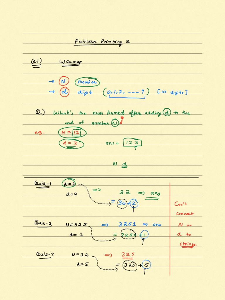 14 Iteration Pattern Printing 2 Notes | PDF | Computer Programming 14 Iteration Pattern Printing 2 Notes | PDF | Computer Programming