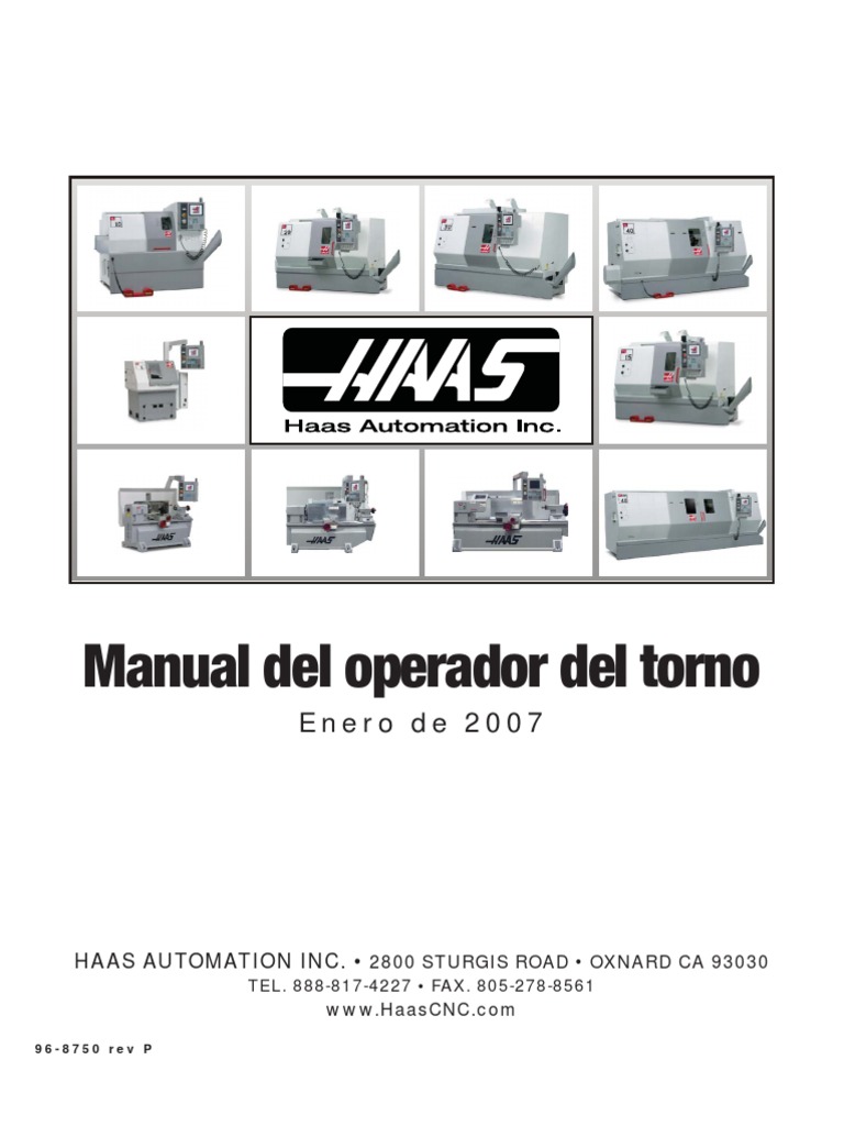 HAAS Spanish Lathe | PDF