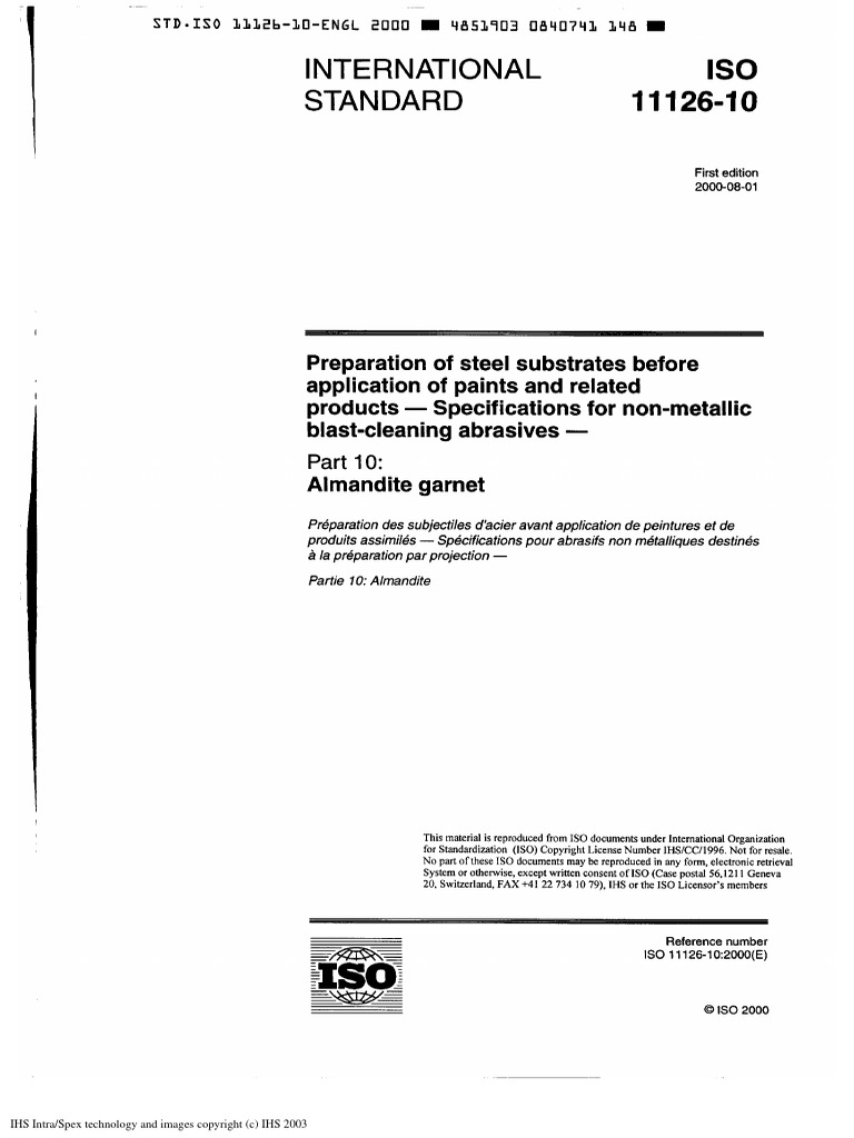 Iso 1126-10 | PDF | Computers