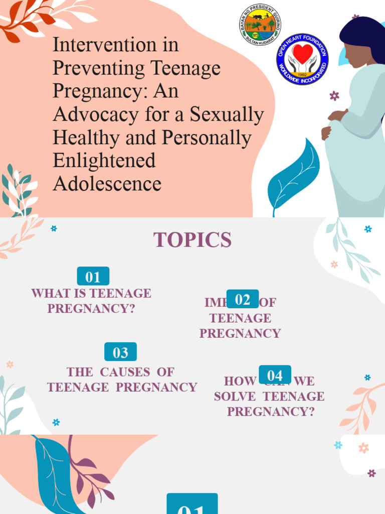 Intervention in Preventing Teenage Pregnancy | PDF | Teenage Pregnancy ...