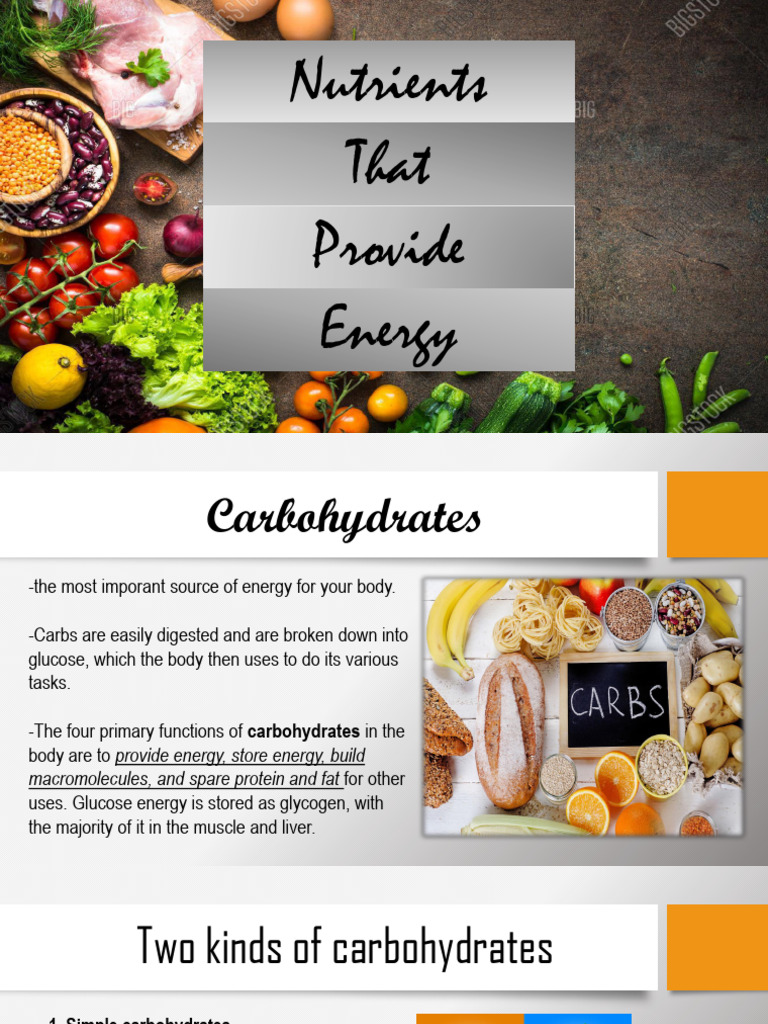 Carbohydrates Protein Fats | PDF | Fat | Diet & Nutrition