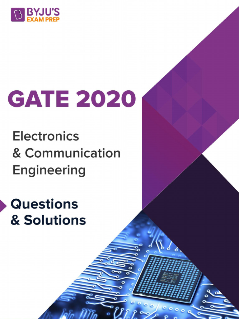 Gate 2020 Ec Ques With Detailed Solutions 39 | PDF | Electrical Engineering | Electricity