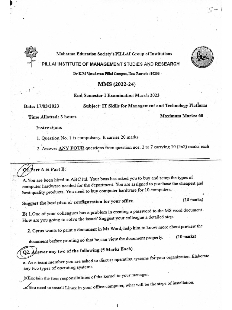 Itsm 2023 Paper | PDF