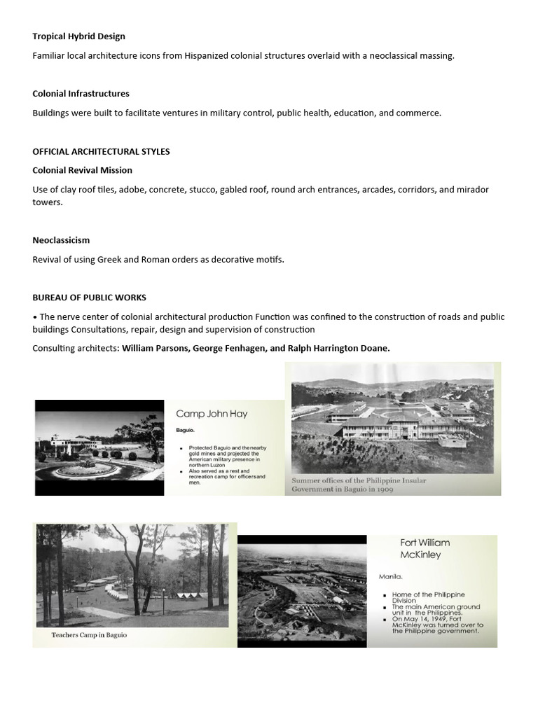 American Colonial Architecture in The Philippines | PDF | Concrete ...