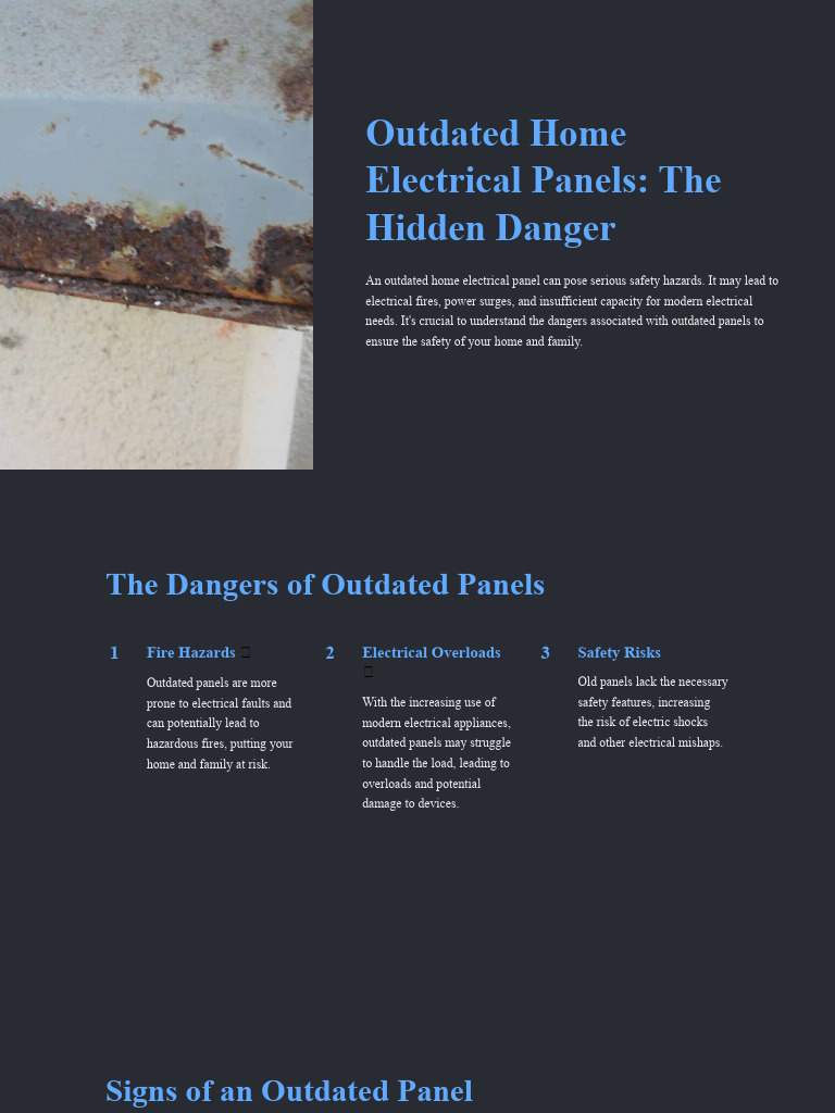 Outdated Home Electrical Panels The Hidden Danger | PDF | Fuse ...
