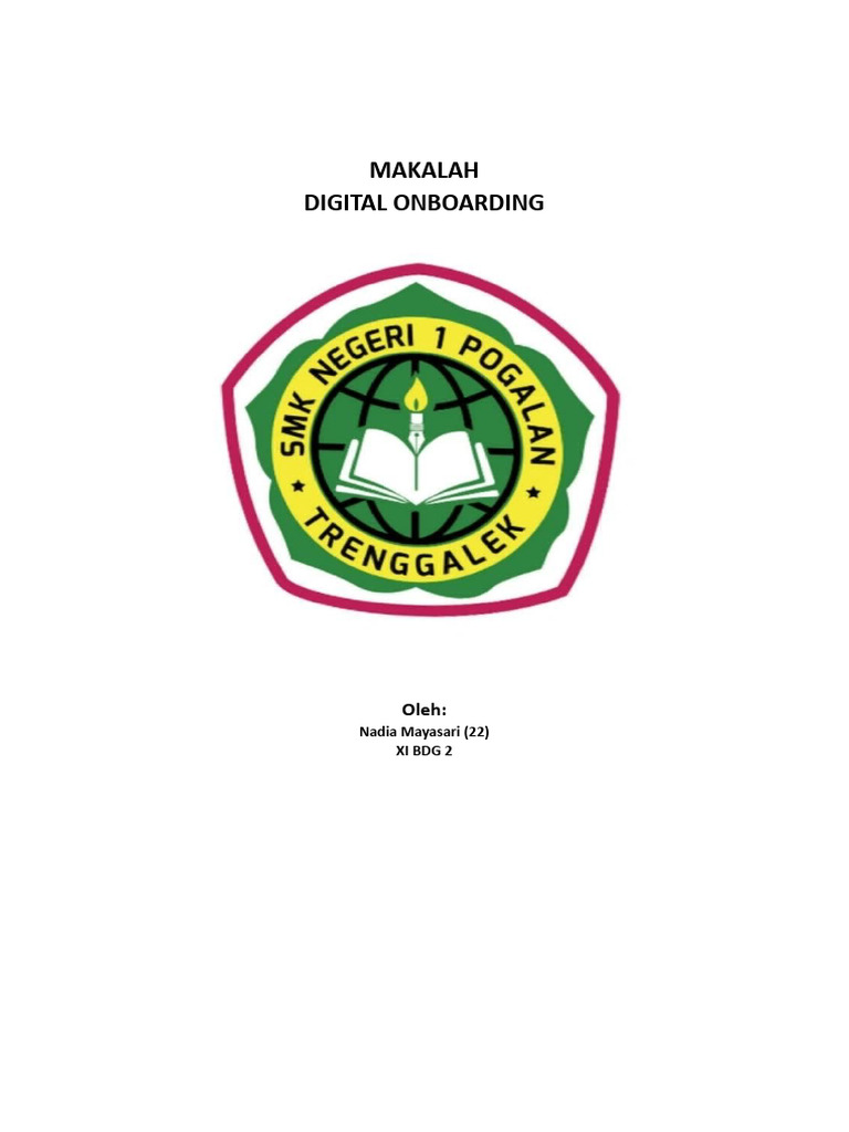 Makalah Digital Onboarding Nadia M (22) XI BDG 2 | PDF