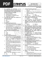 Physics PBA SSC 2026 | PDF | Optics | Voltage
