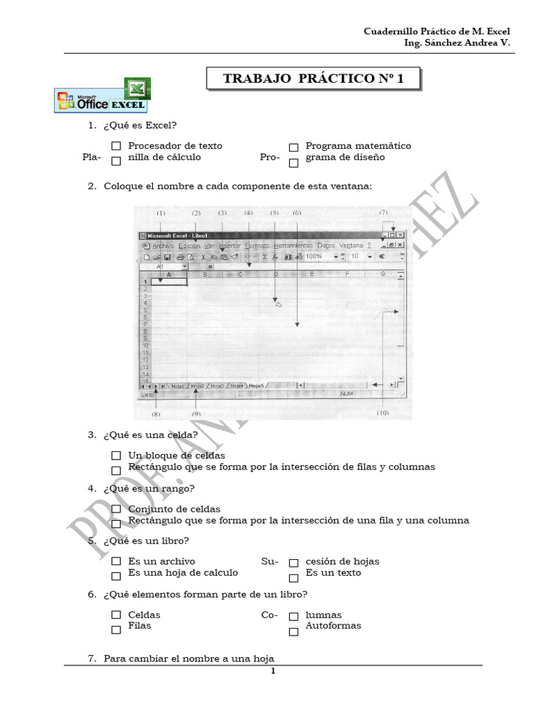 Cuadernillo Excel Completo | Descargar gratis PDF | Microsoft Excel ... Cuadernillo Excel Completo | Descargar gratis PDF | Microsoft Excel ...