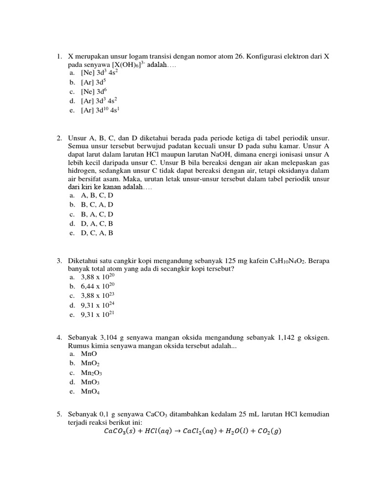 Reaksi Gas Hidrogen dan Klorin | PDF | Metode & Bahan Ajar | Sains ...