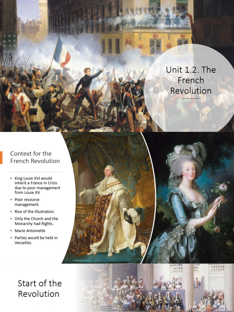 Unit 1.2. The French Revolution | PDF