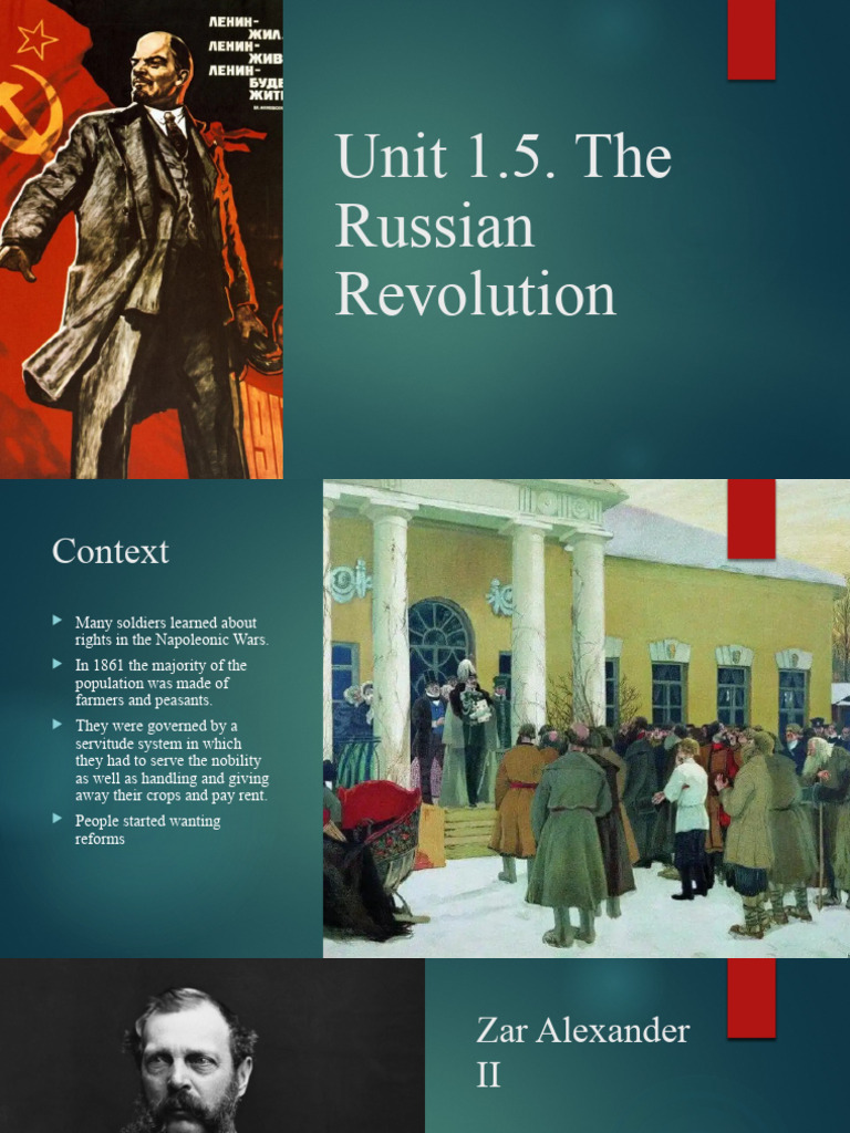 The Russian Revolution | PDF | Vladimir Lenin | Bolsheviks