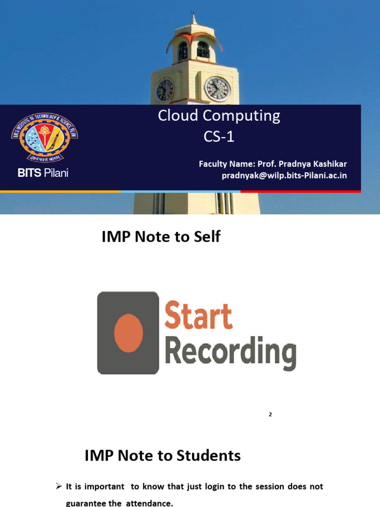 Cloud Computing - Midsem | PDF | Parallel Computing | Virtualization