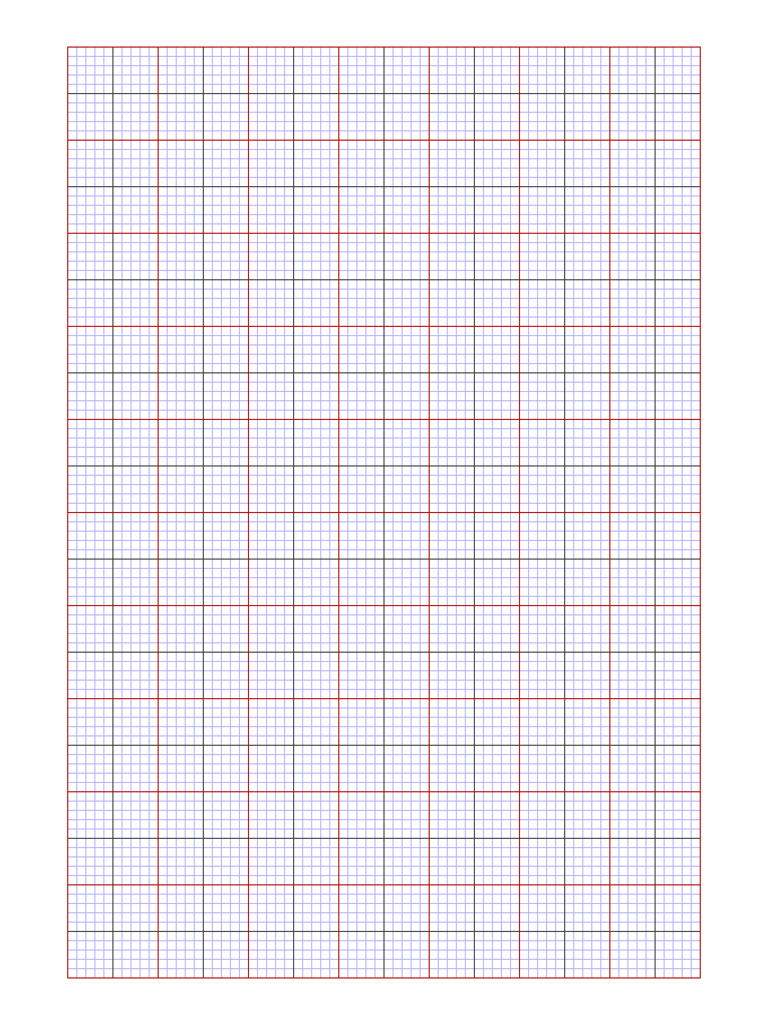 Multi-Color Graph Paper | PDF
