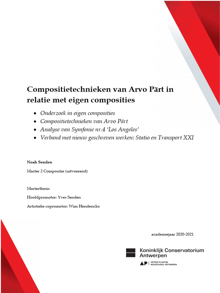 Senden Noah Eindversie | PDF