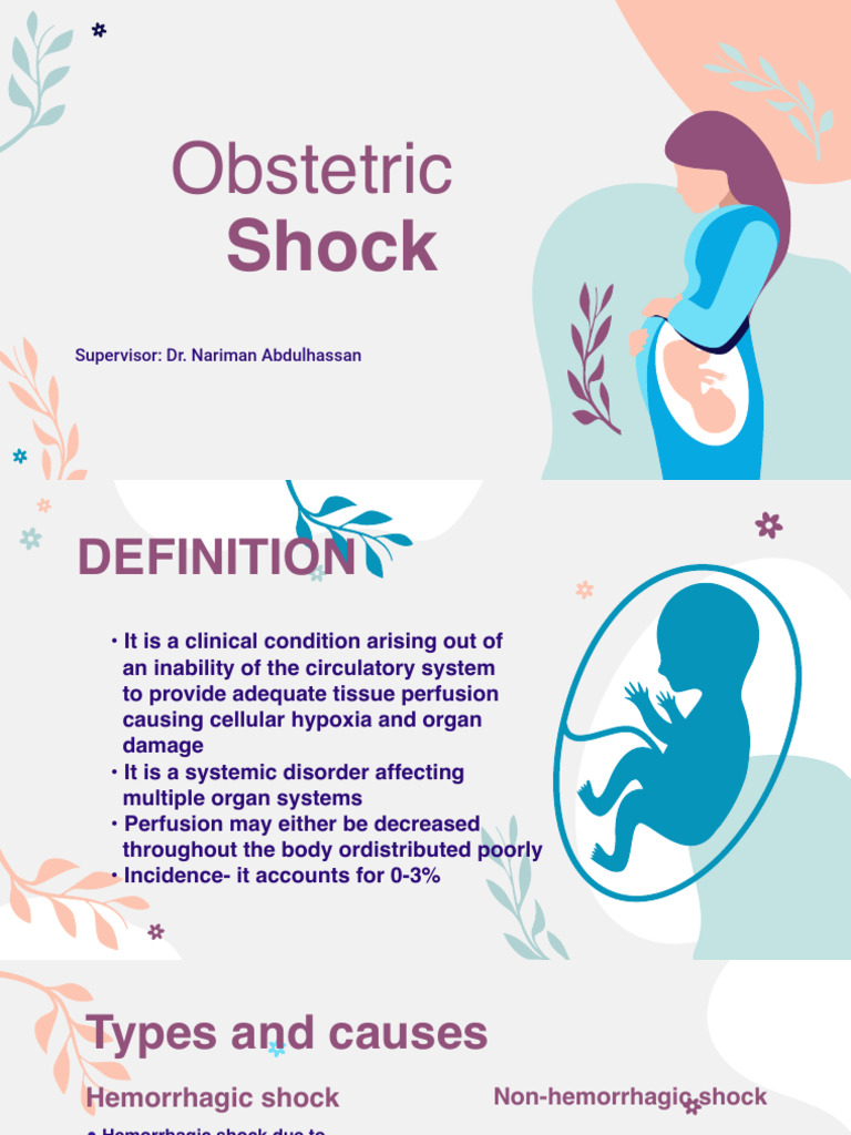 Obstetric Shock | Download Free PDF | Shock (Circulatory) | Sepsis