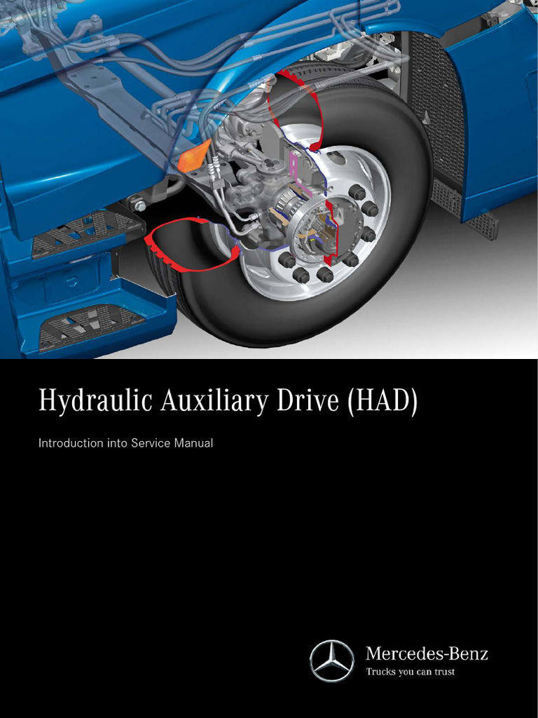 Hydraulic Auxiliary Drive (HAD) | PDF | Pump | Axle