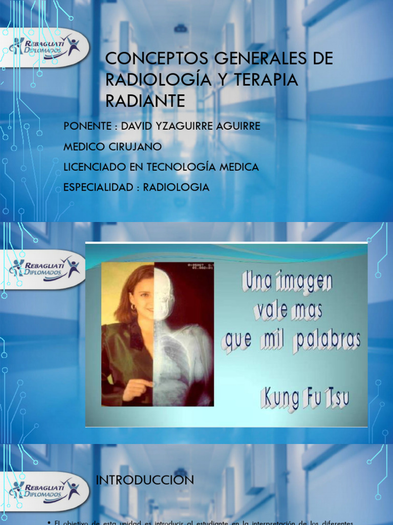Conceptos Generales de Radiologia | PDF | Rayo X | Radiología