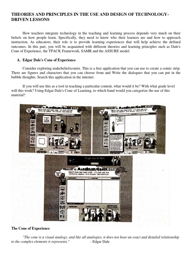 Designing Technology-Driven Lessons | PDF | Learning | Experience