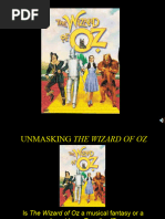 The Wizard of Oz Script | PDF | Scarecrow (Oz) | Dorothy Gale
