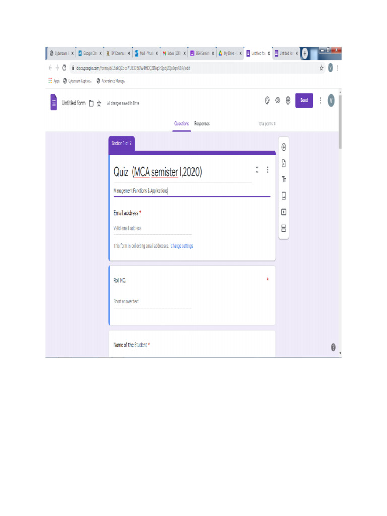 Quiz Screen Shot | PDF