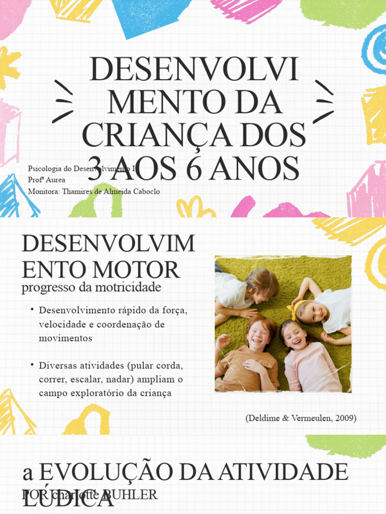 Desen. Motor. 3-6 Anos | PDF