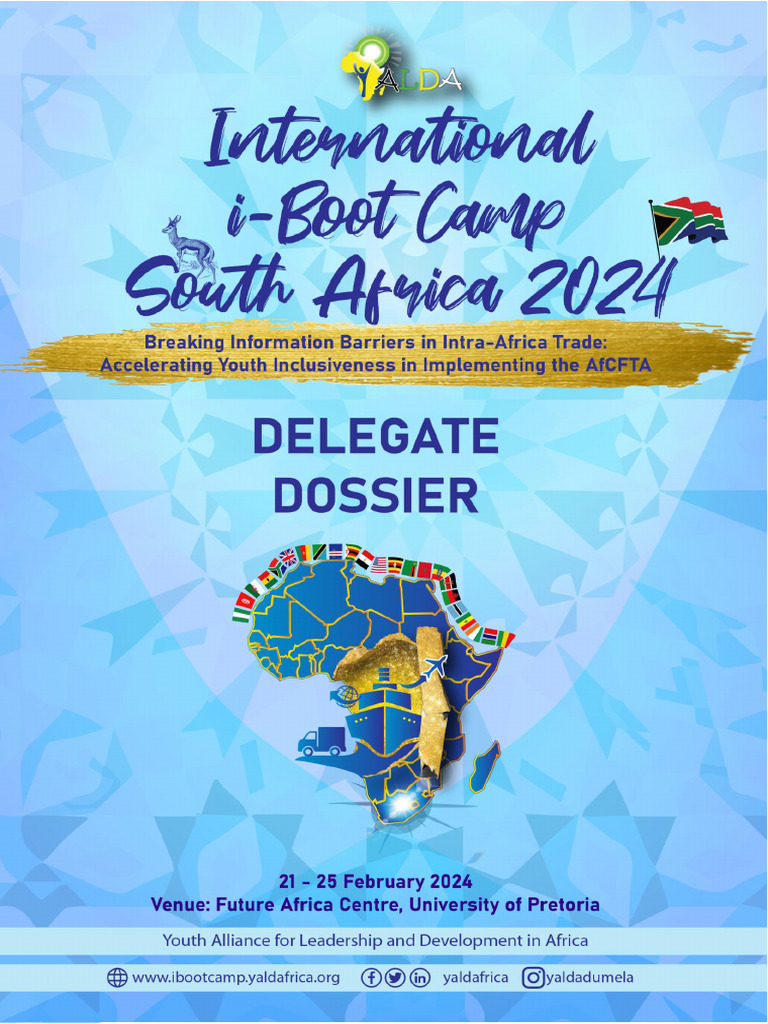 Delegates Dossier 2024 I-Boot Camp South Africa 2.0 | PDF