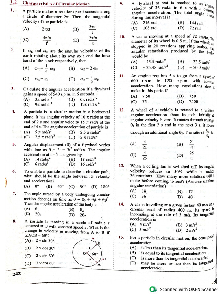 Refer For Physics Task 1 Questions | PDF