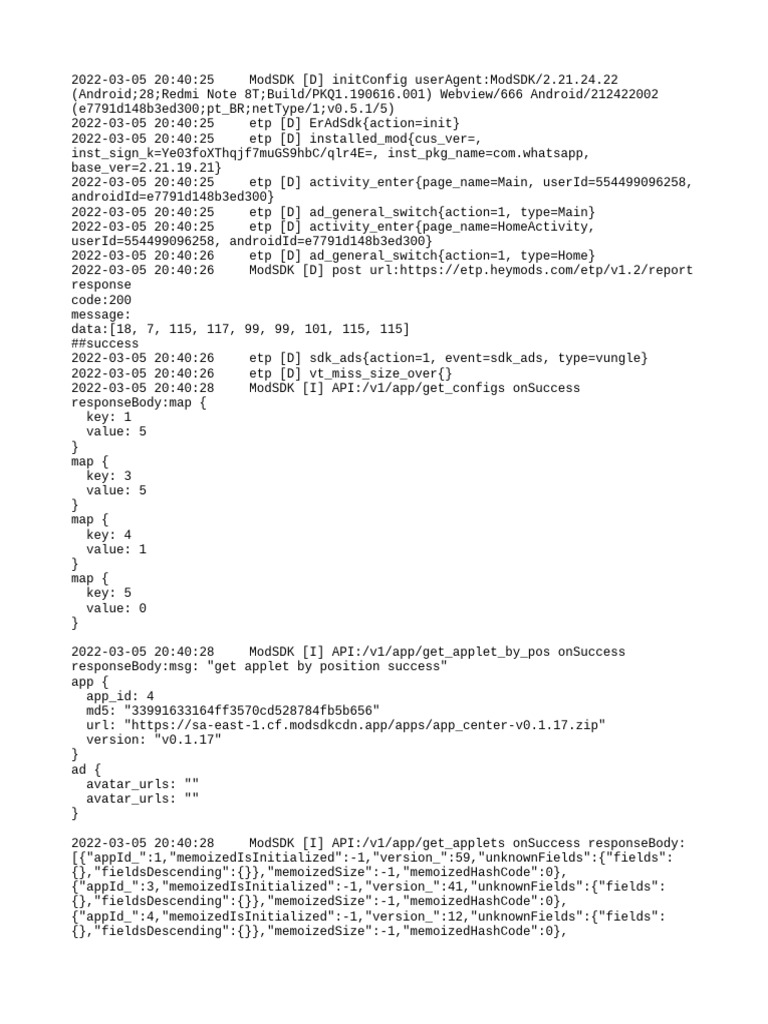 Geeglance Log | PDF | Android (Operating System) | Smartphone